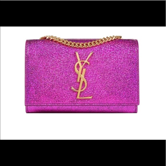Yves Saint Laurent | Bags | Iso Ysl Pink Shiny Bag | Poshmark
